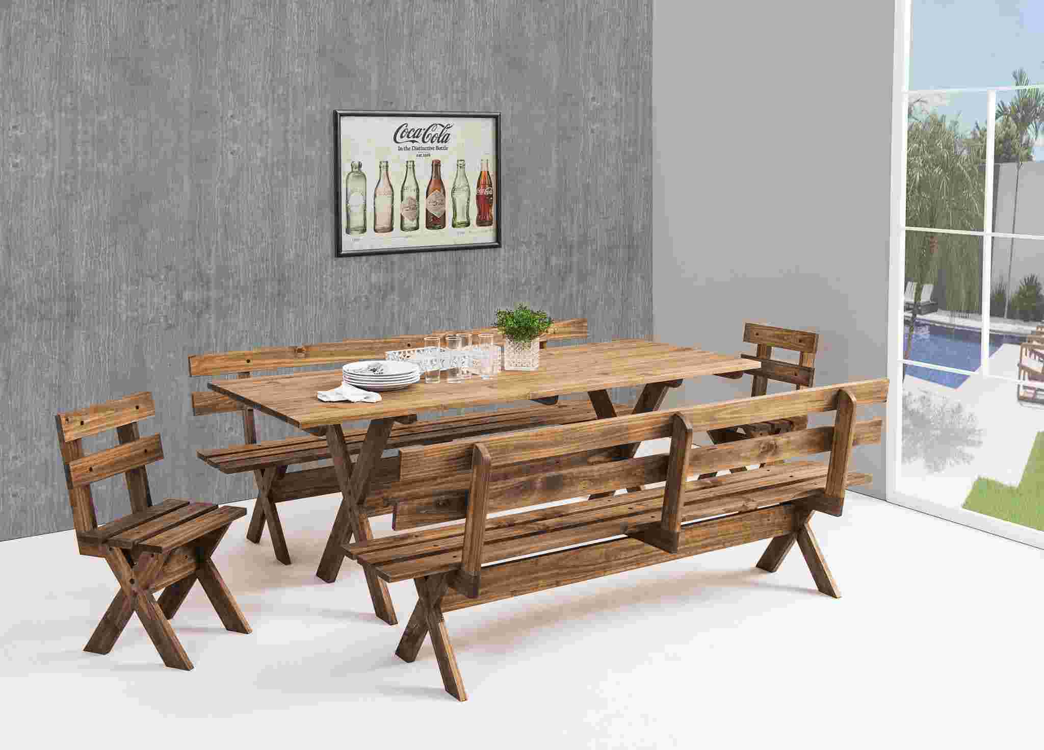 Mesa Para Churrasco Country 2000 - Movezen